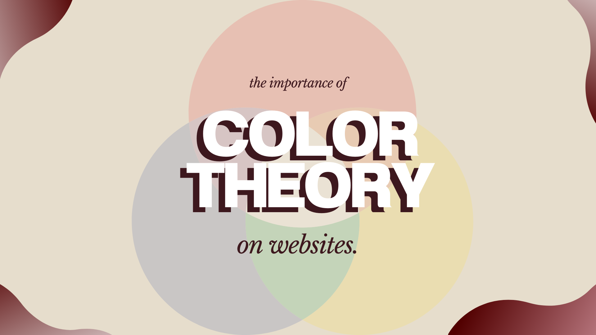 Colors on websites: Beyond Aesthetics (Part II) Finding out why website ...